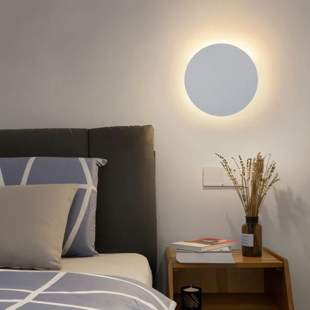 Hadro - Elegante Runde LED-Wandlampe | Moderne Innendekoration für Ihr ...